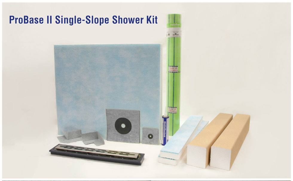 Noble Company Unveils its New ProBase® II Single-Slope Shower Base Kit ...